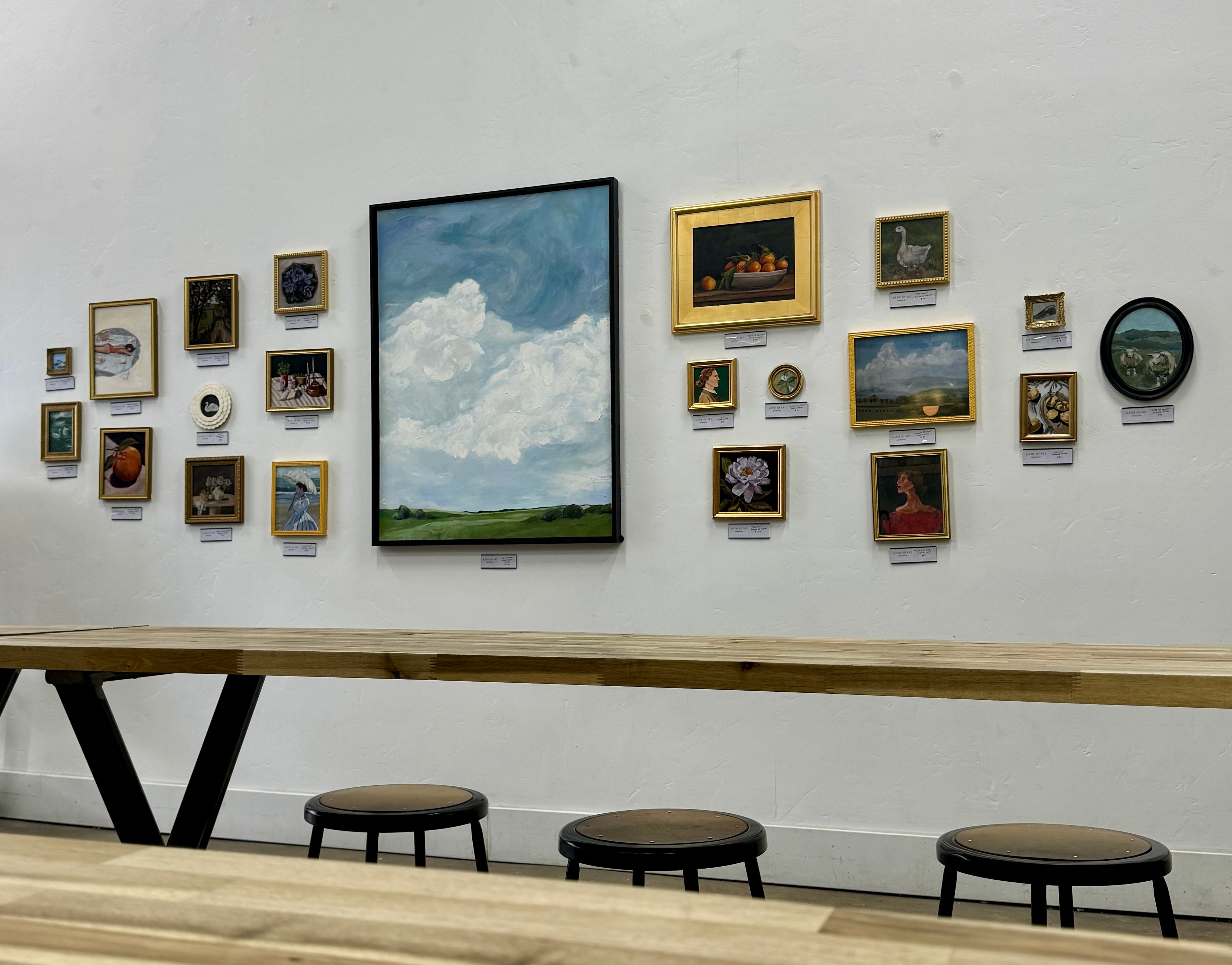 My First Gallery Wall – Katie Jo Art